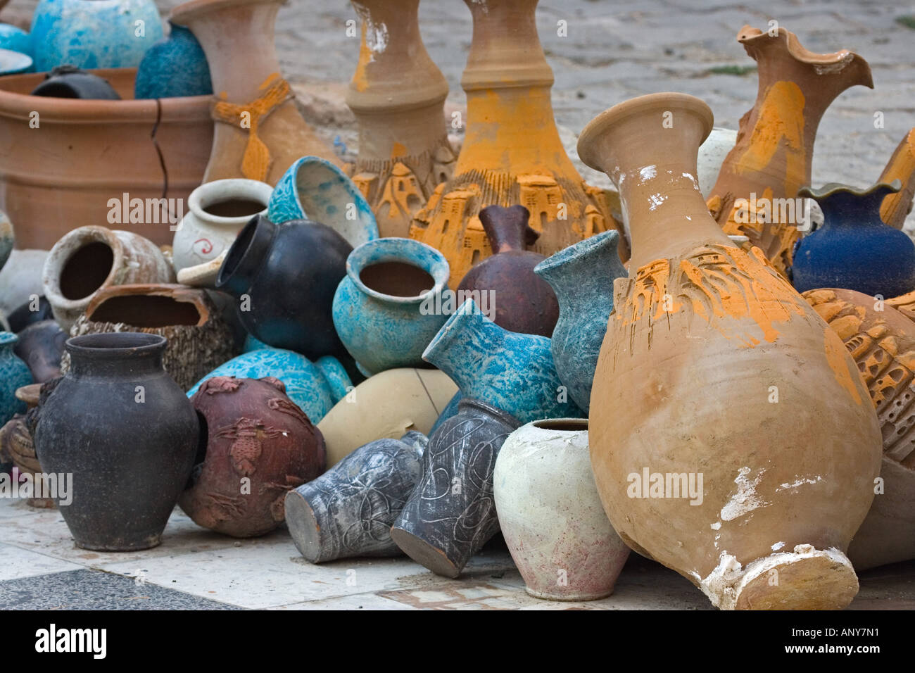 Turkey, Village pottery Stock Photo - Alamy