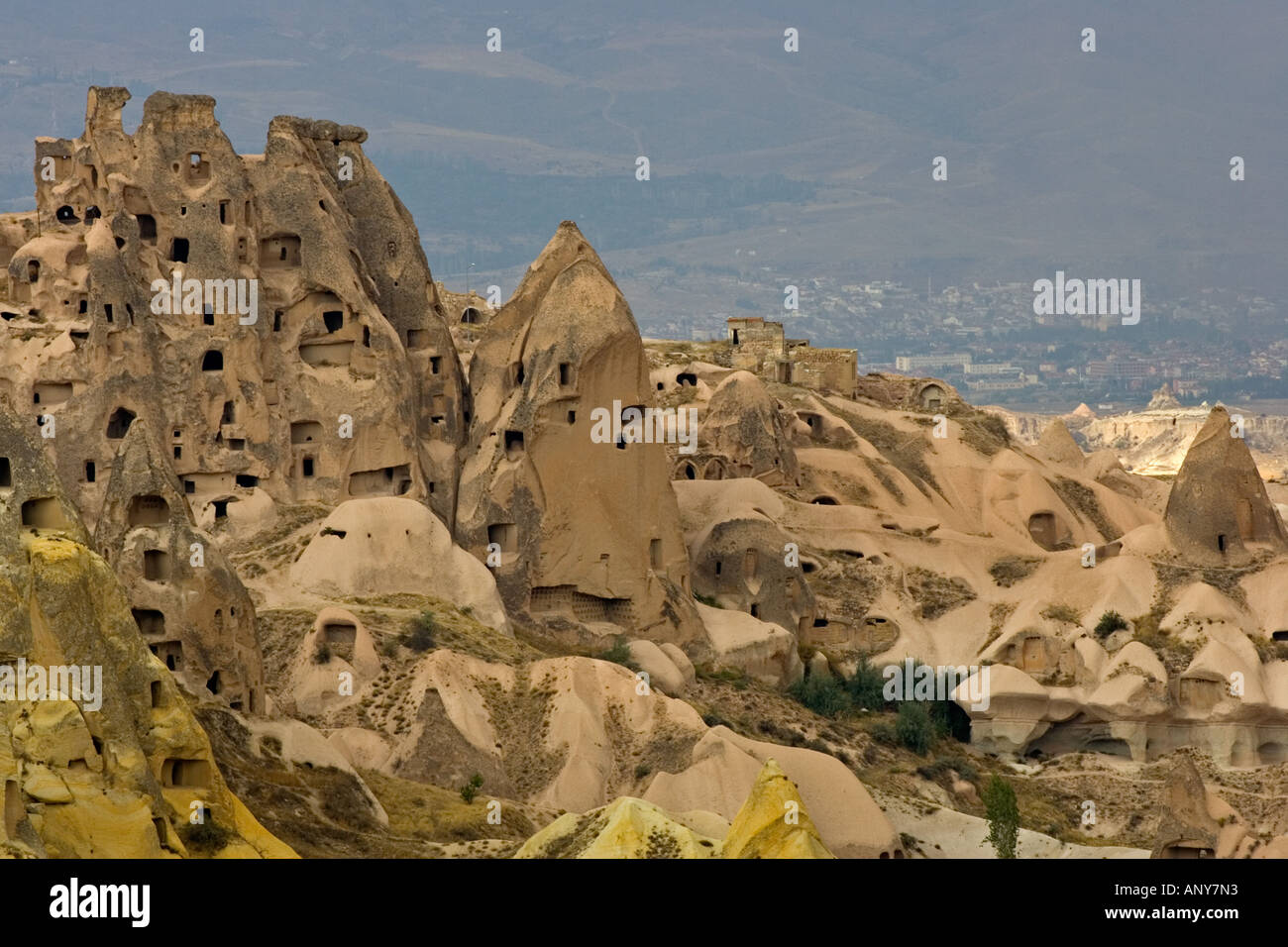 Turkey, Cappadocia, overlook of fairy stacks Stock Photo - Alamy
