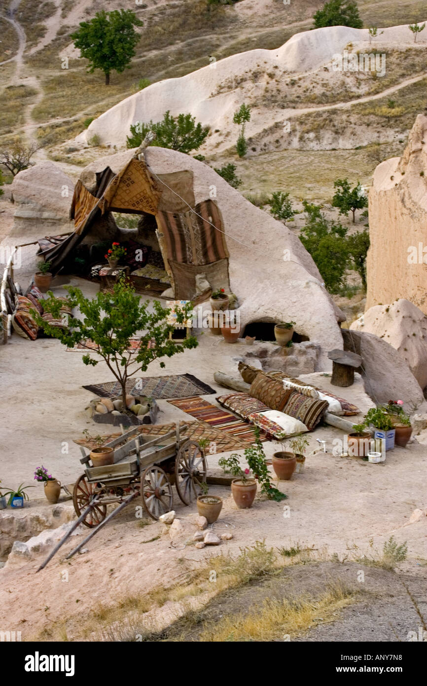 Turkey, Cappadocia, fairy stack home Stock Photo - Alamy