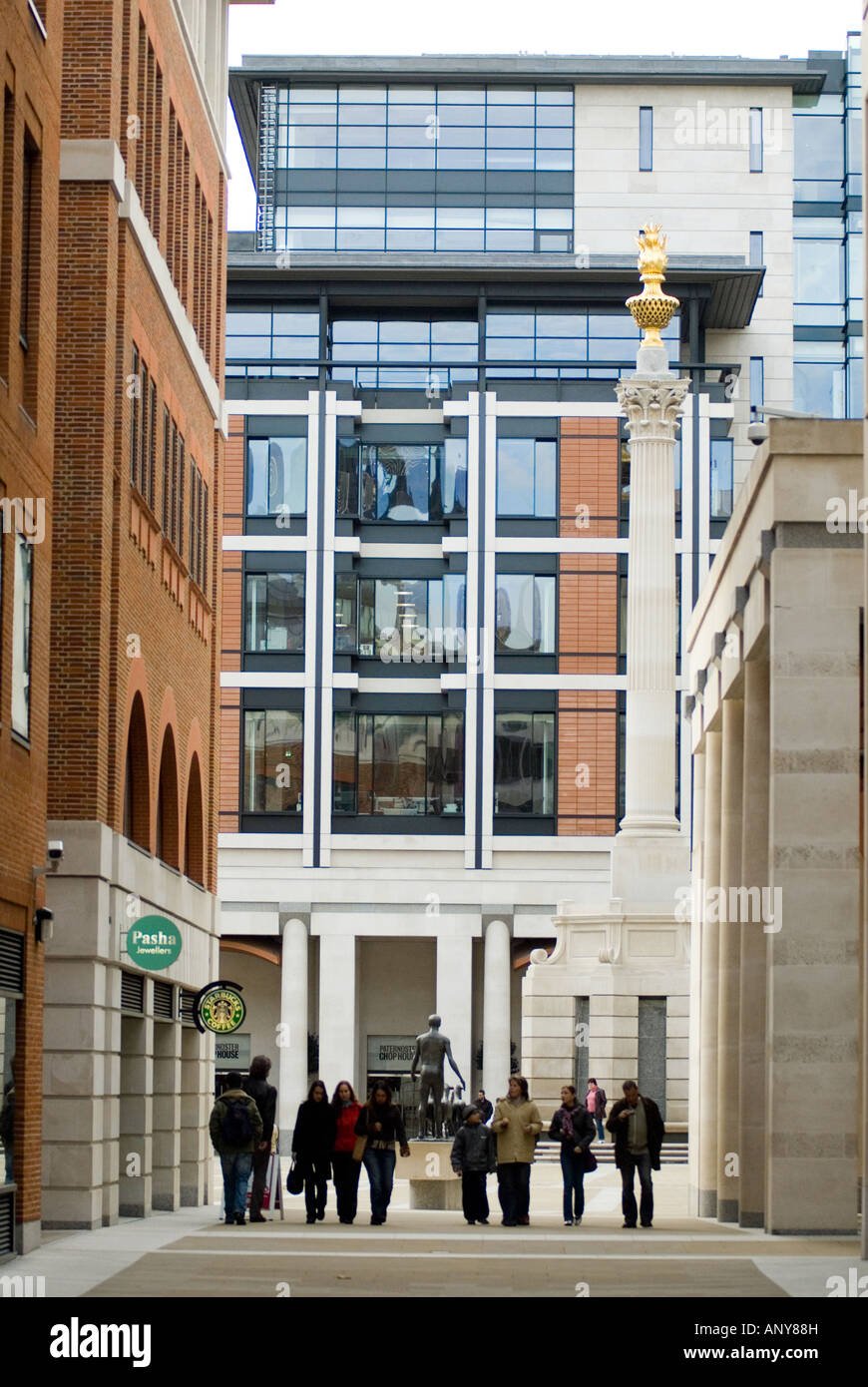 st paul paternoster square london Stock Photo - Alamy