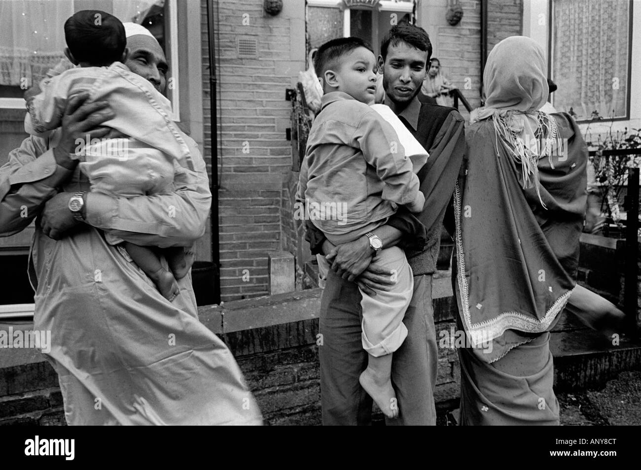 Muslim islamic england bradford Black and White Stock Photos & Images ...