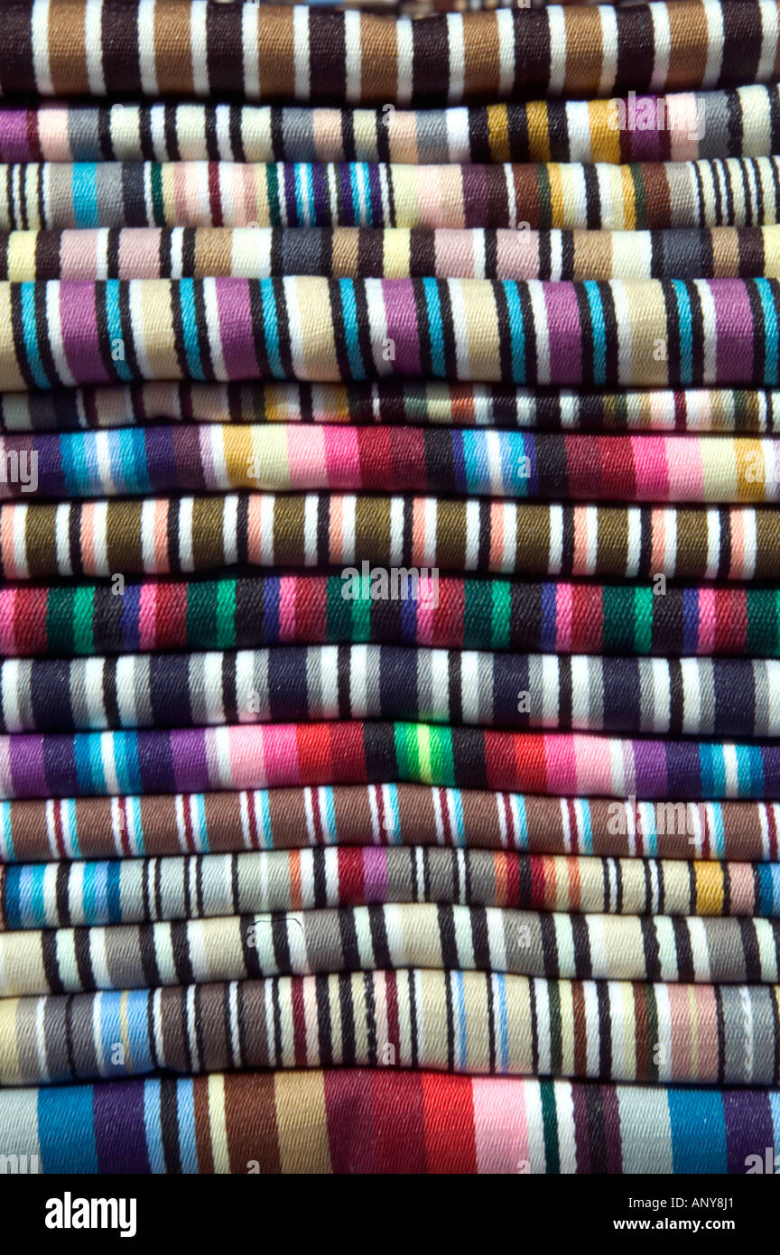 Traditional Tibetan aprons and fabric for sale at Barkhor Square Lhasa ...