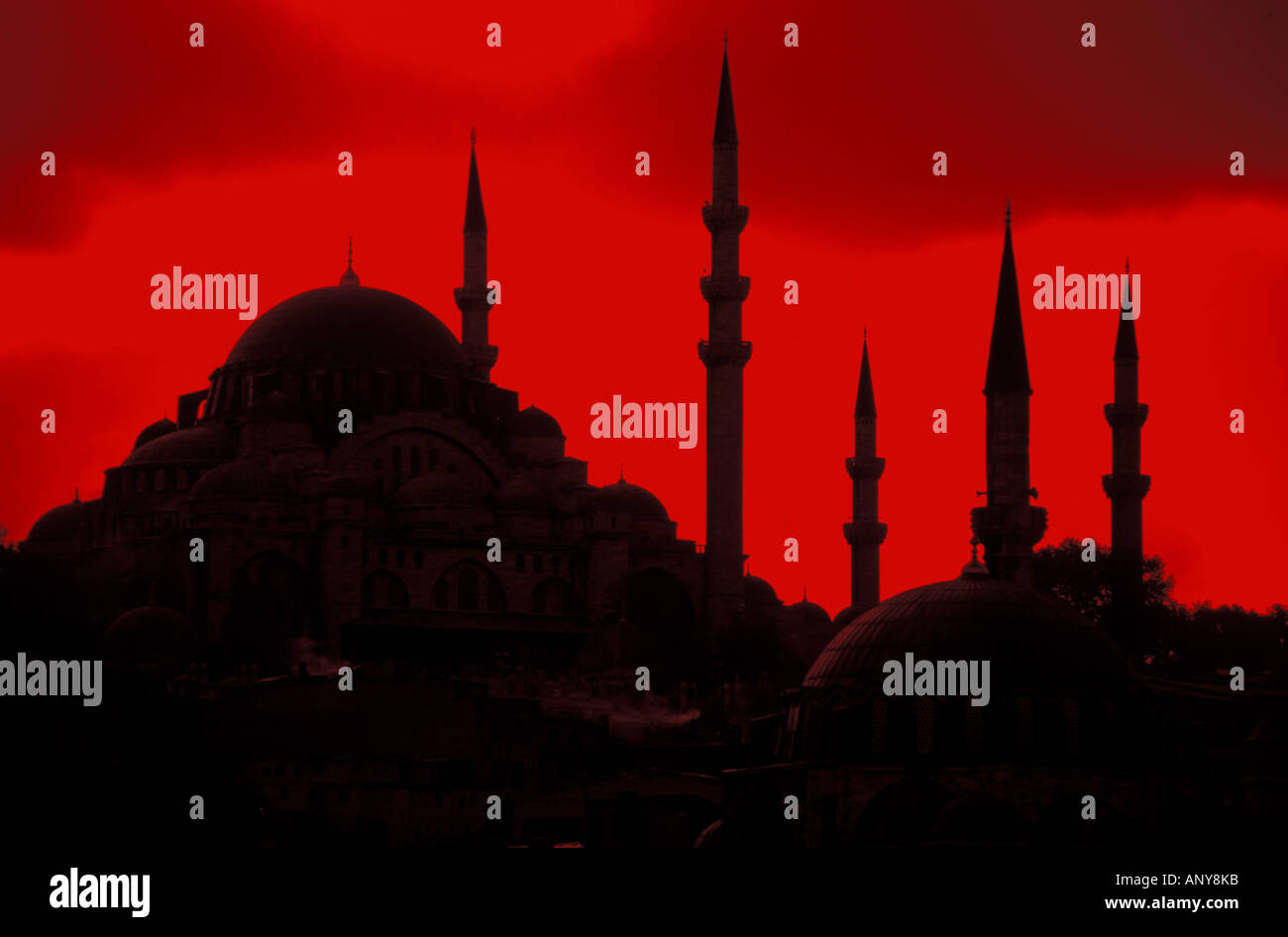 Asia, Turkey, Istanbul, Suleymaniya Mosque Stock Photo - Alamy