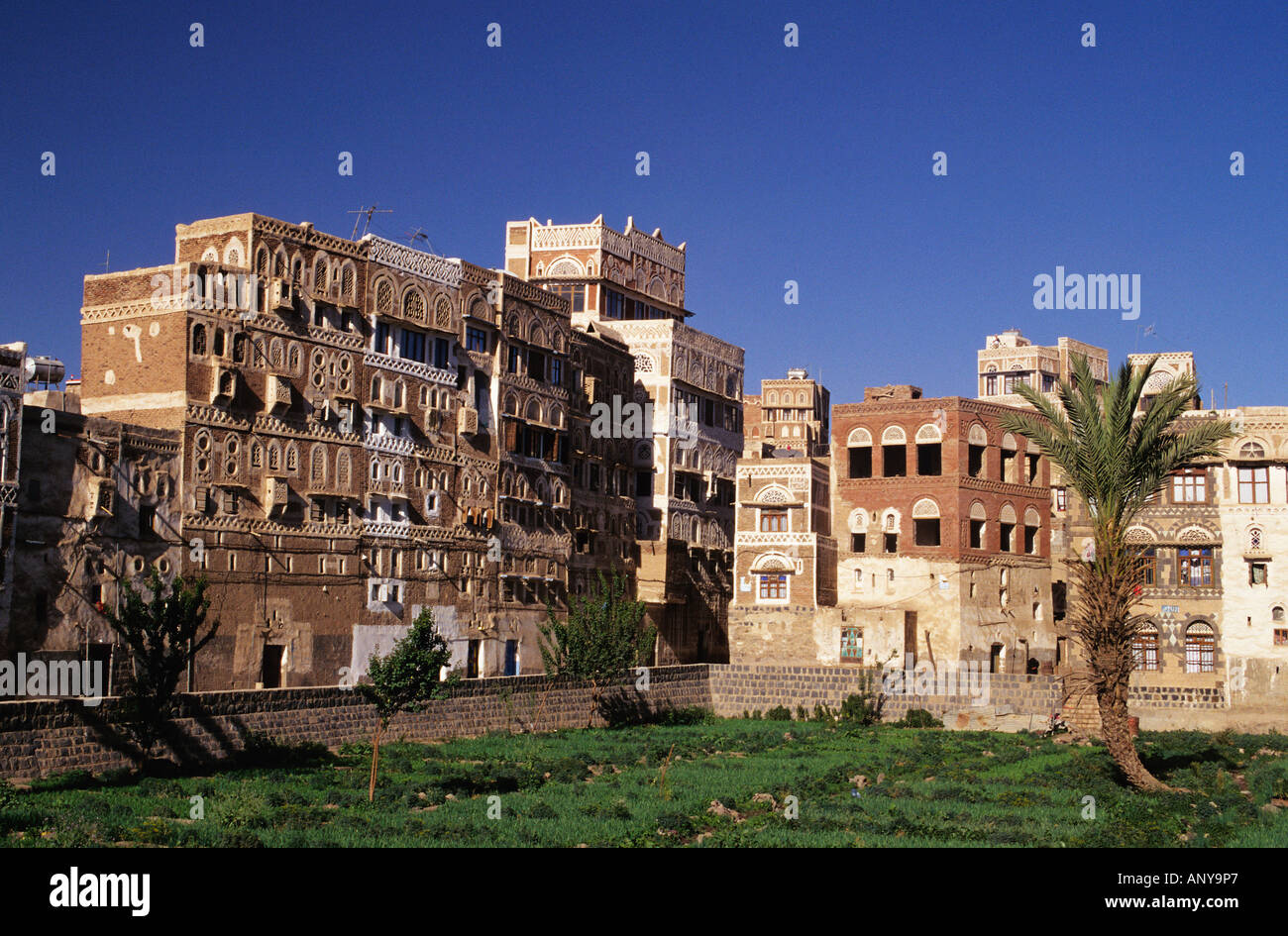 Republic of Yemen, Sana'a, Old Town Stock Photo - Alamy