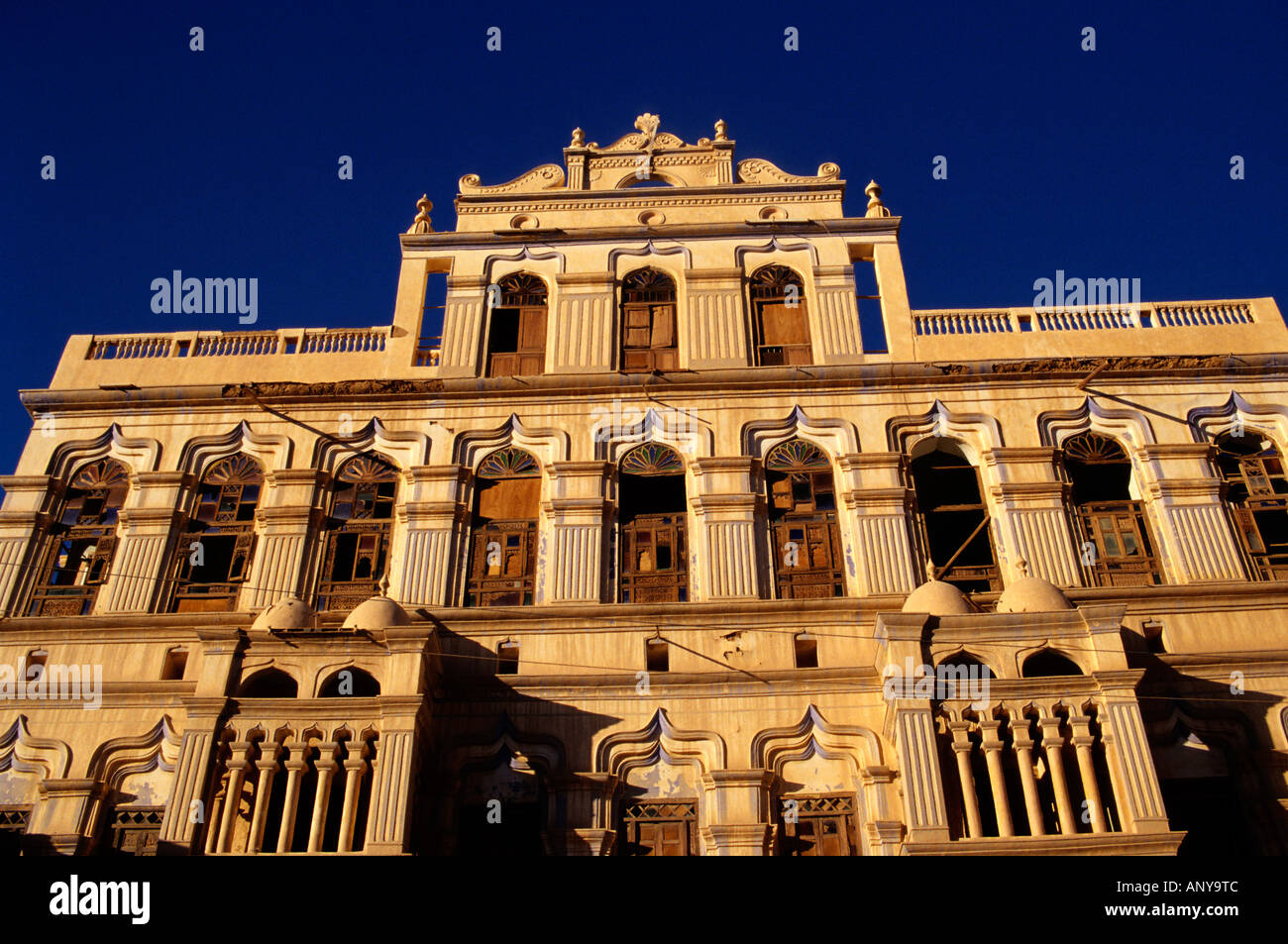 Republic of Yemen, Tarim, Al Kaff Palace Stock Photo - Alamy