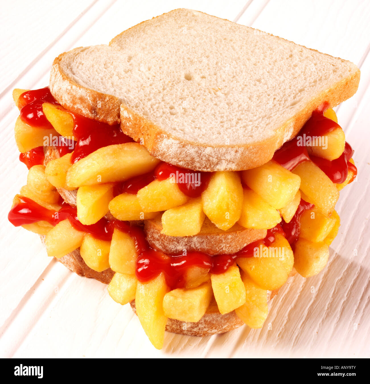 Thick cut chip sandwich hi-res stock photography and images - Alamy