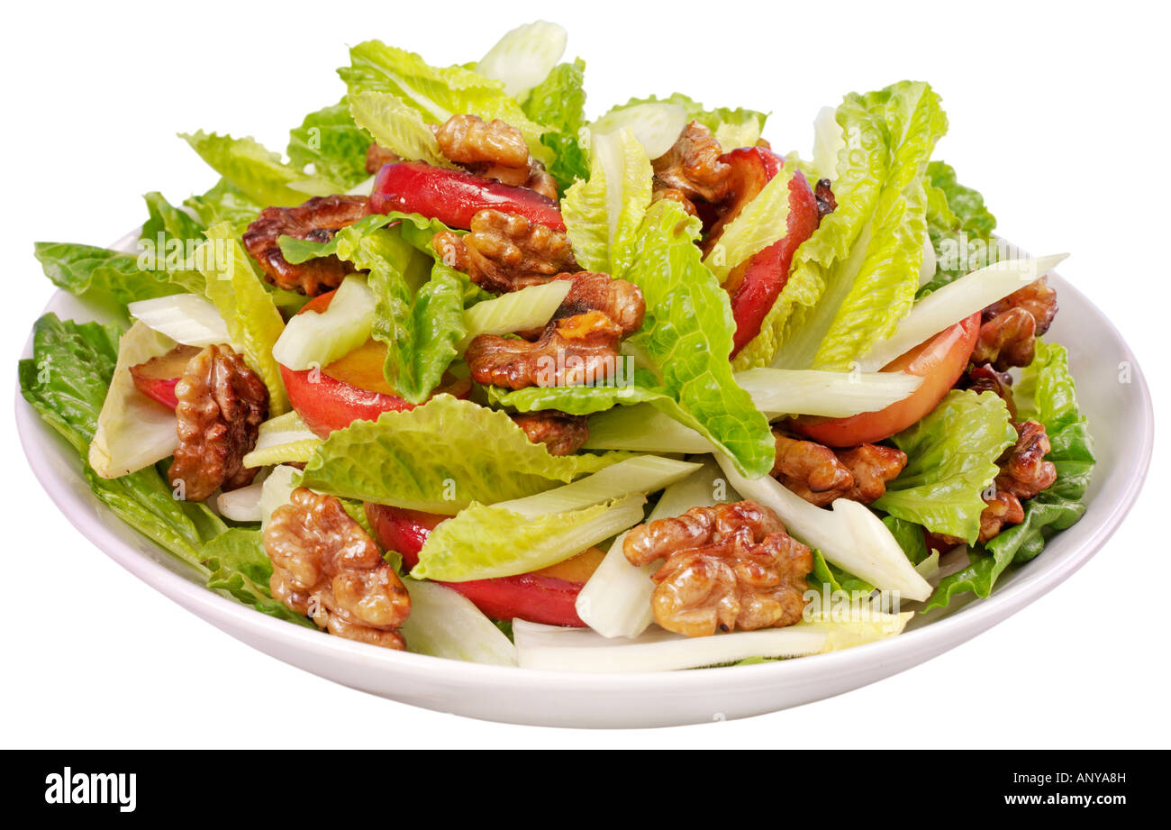 WALDORF SALAD CUT OUT Stock Photo - Alamy