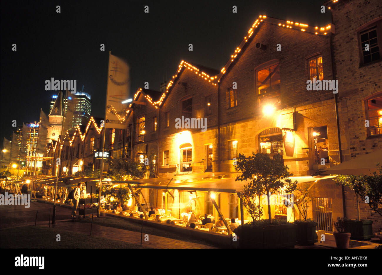 Australia, Sydney, Waterfront Restaurants Stock Photo - Alamy