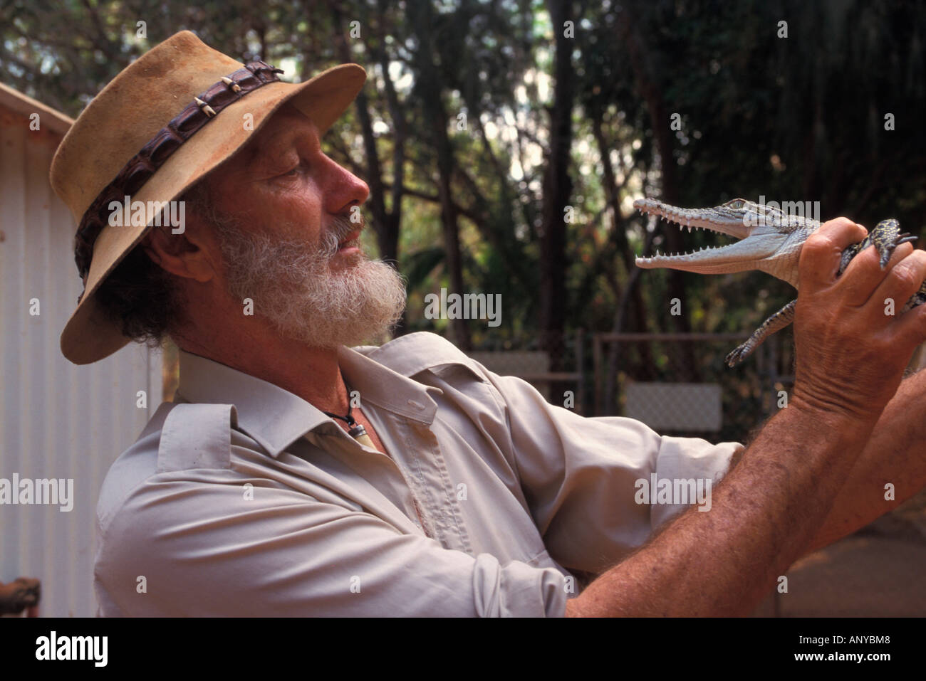 Australia, Western Australia, Kimberley, Broome, Crocodile Park ...