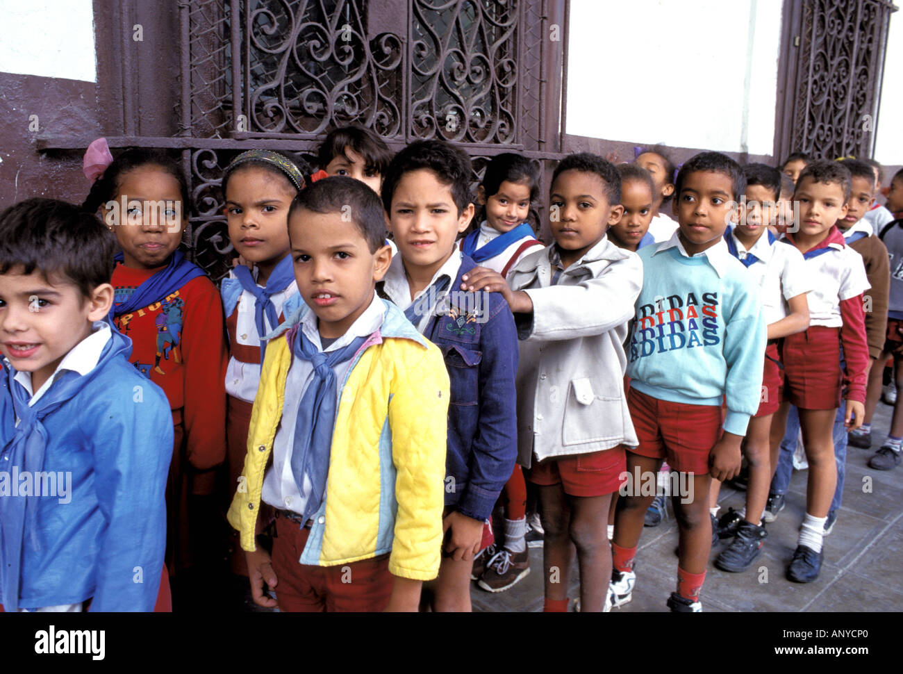 Caribbean, Cuba, Havana. School children Stock Photo - Alamy