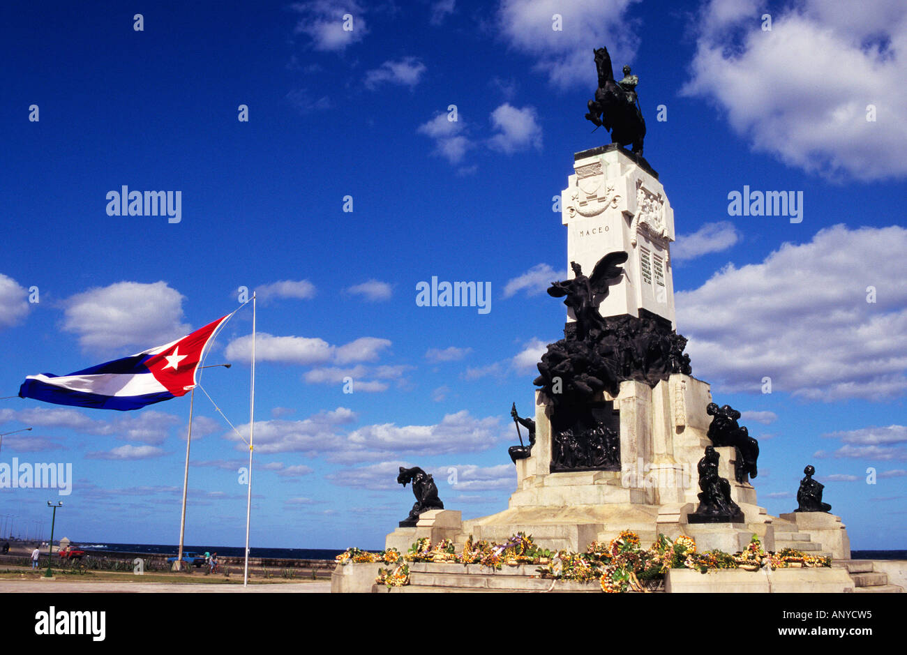 Cuba, La Habana, Antonio Maceo monument Stock Photo - Alamy