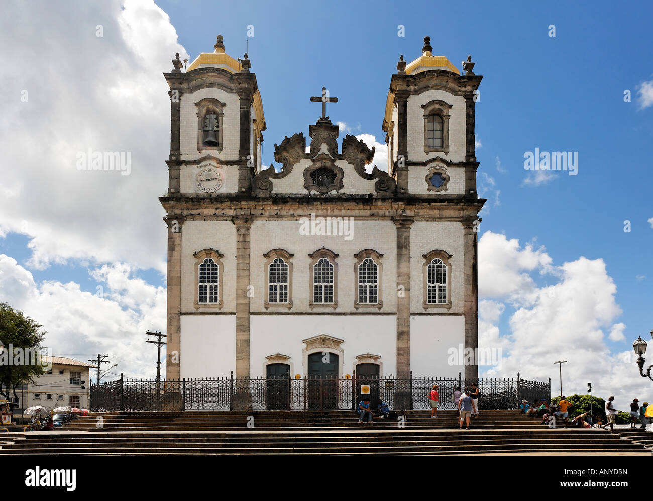 bonfim church in the beautiful city of salvador in bahia state brazil ...