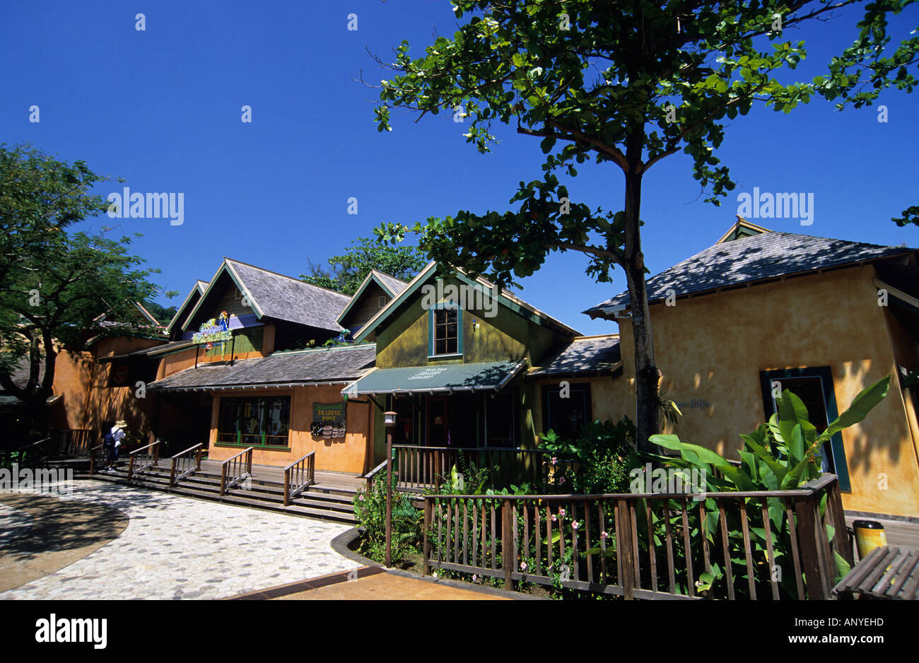 Jamaica ocho rios island village hi-res stock photography and images ...