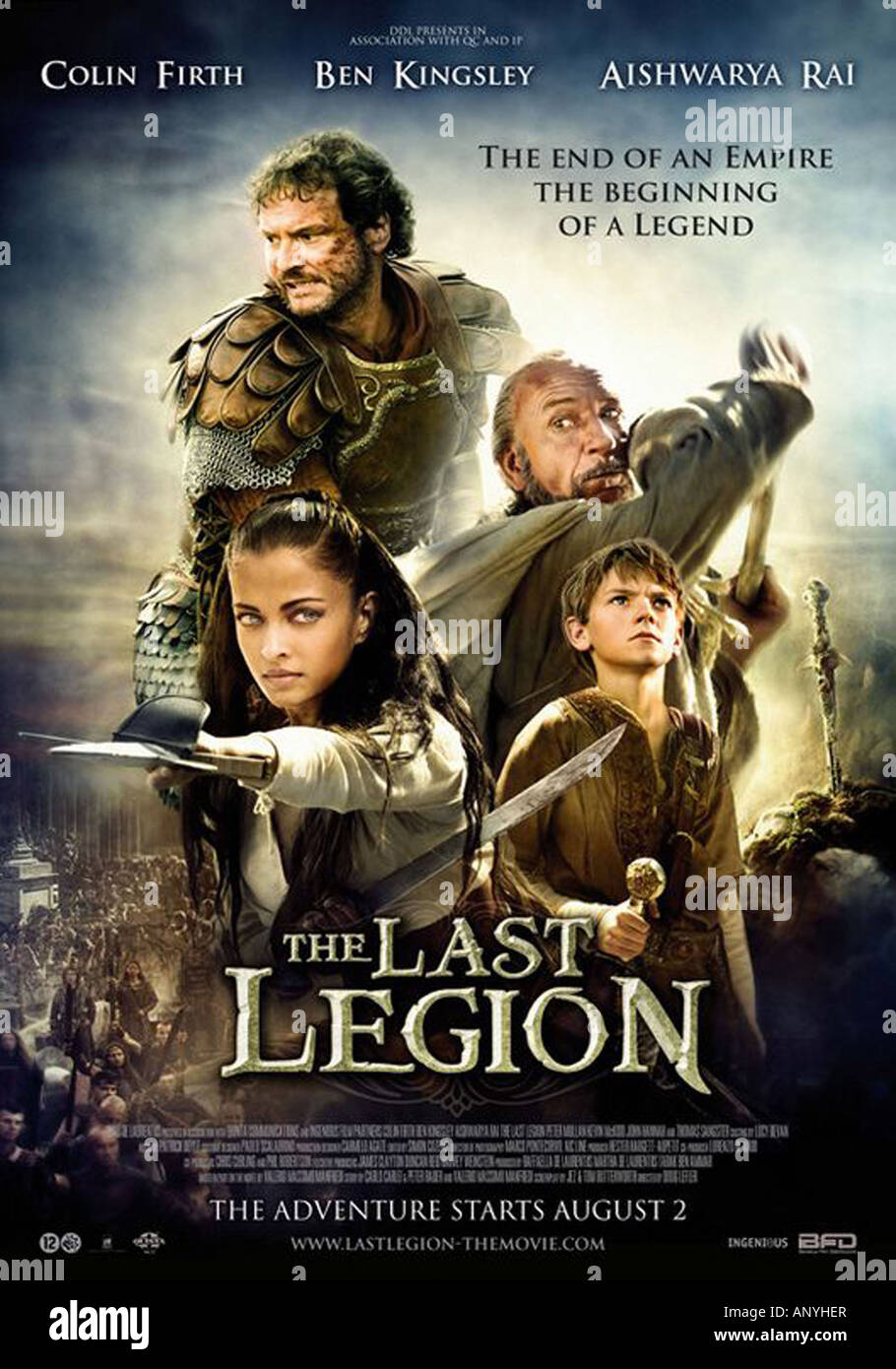 The Last legion year 2007 Director Doug Lefler movie poster usa Stock ...