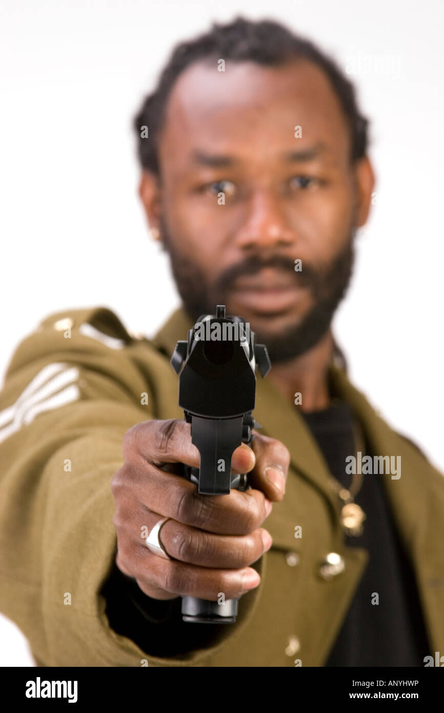 Rasta Army black man Stock Photo - Alamy
