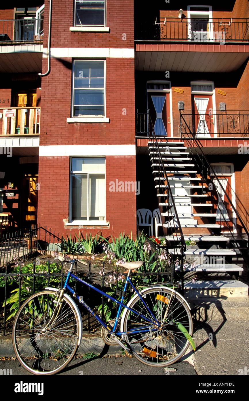 Typical architecture plateau montreal hi-res stock photography and ...