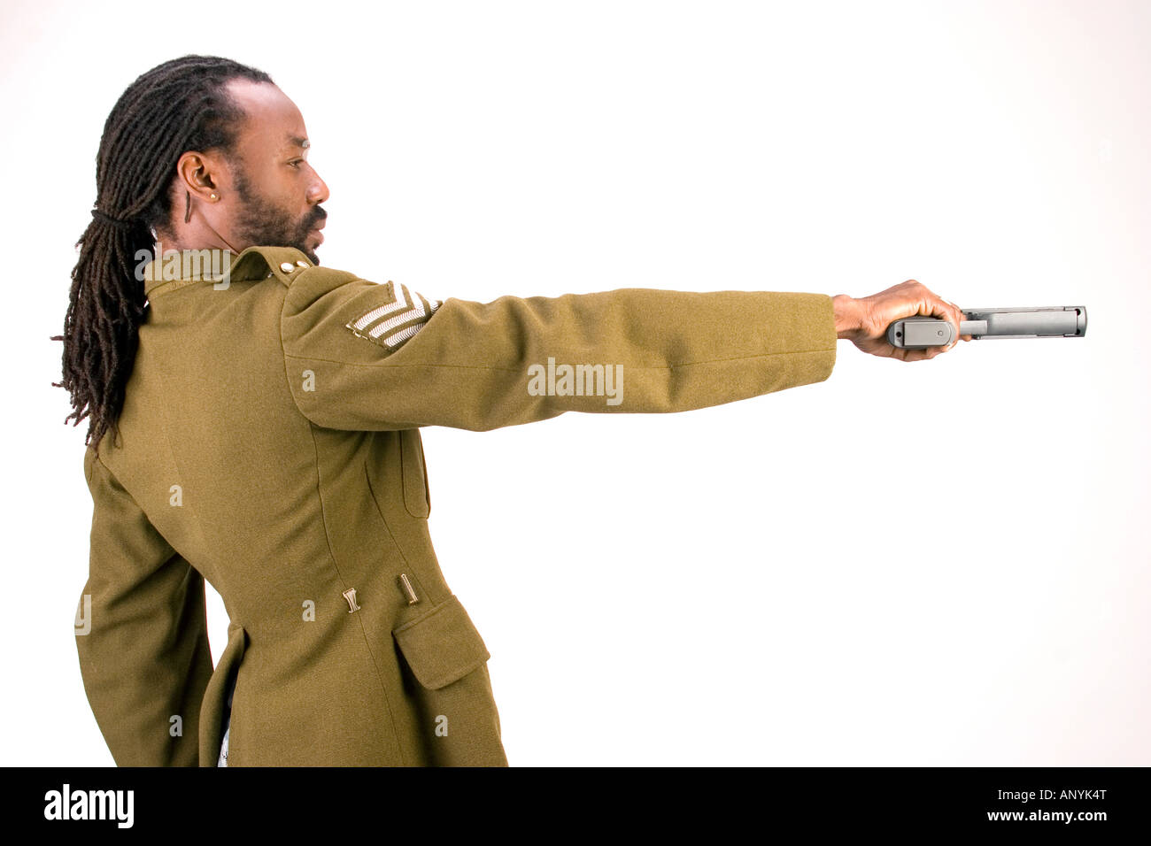 Rasta Army black man Stock Photo - Alamy