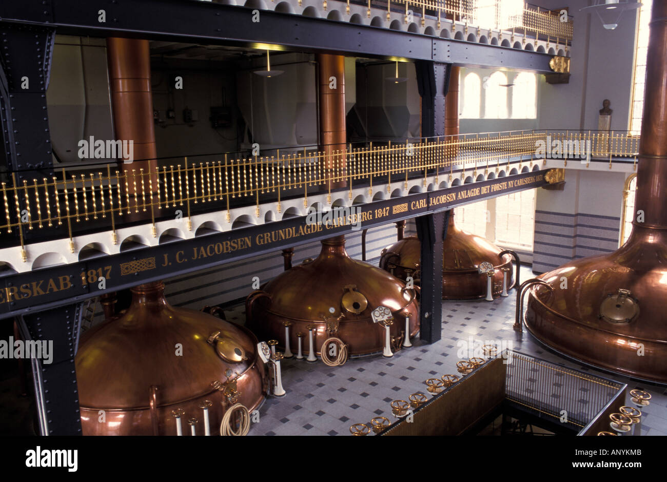 Denmark, Copenhagen, Carlsberg Brewery Stock Photo - Alamy