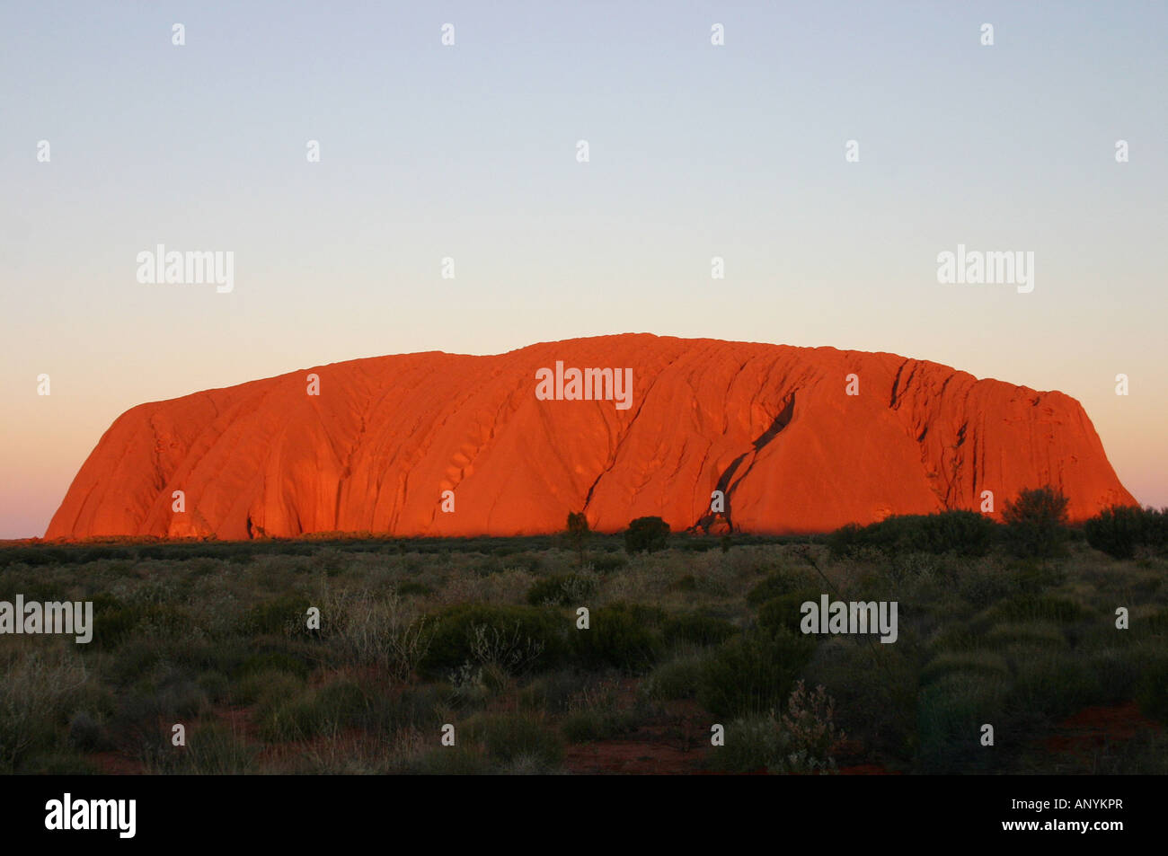 Australia: Ayers Rock Stock Photo - Alamy