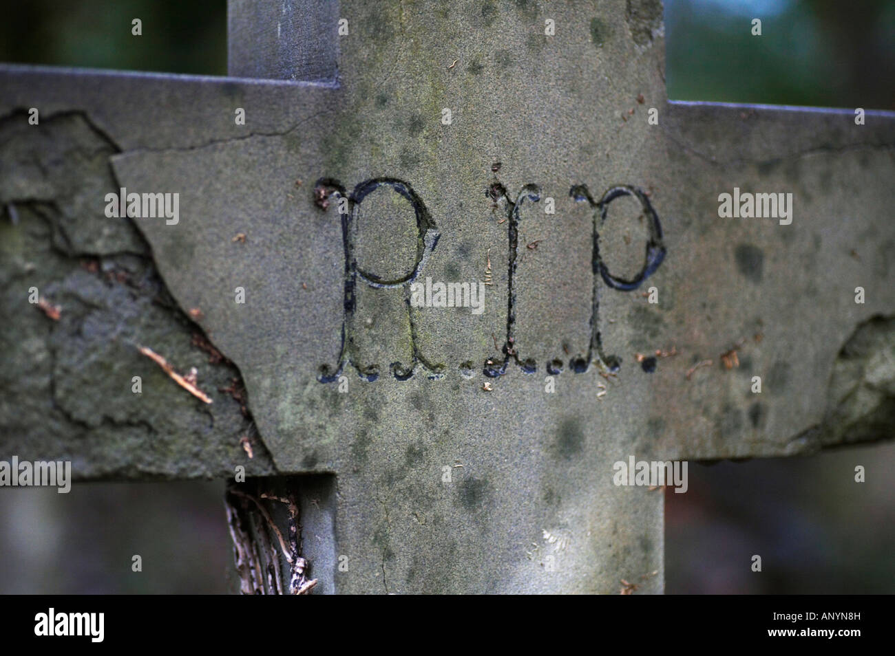 Gravestone rip hi-res stock photography and images - Alamy
