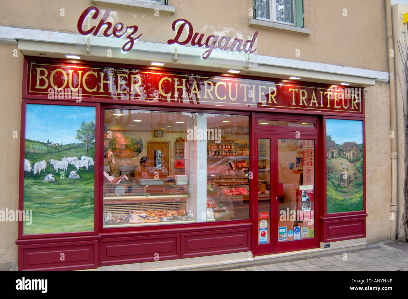 Butcher france hi-res stock photography and images - Alamy