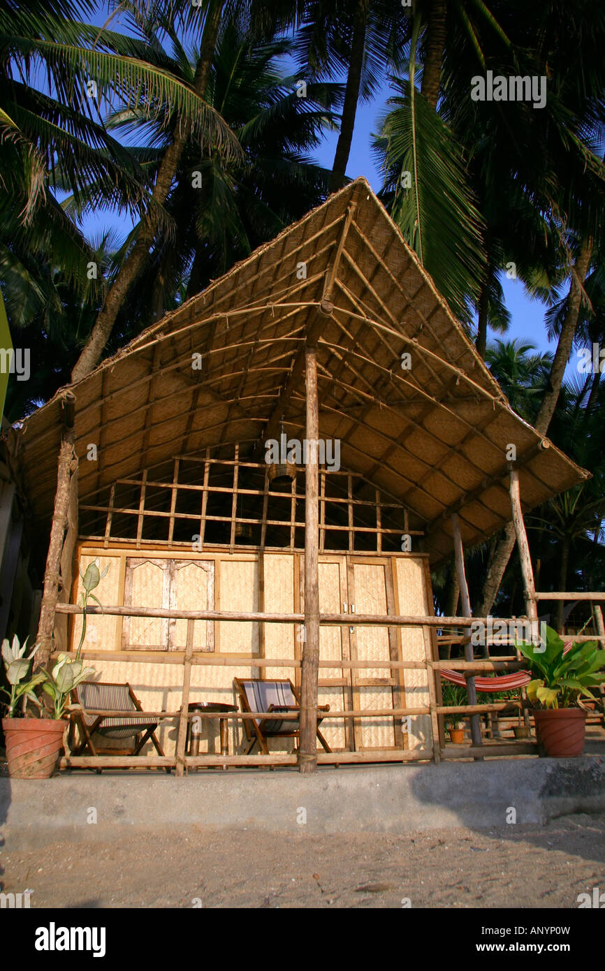 beach hut on seaside in the tropics Stock Photo - Alamy