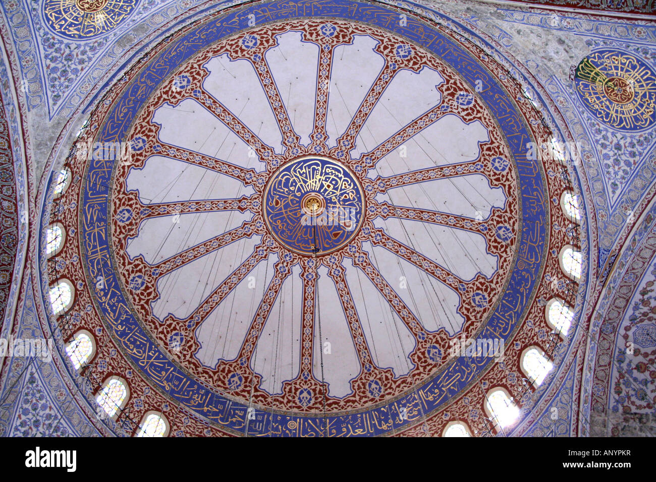 view of the Blue Mosque dome Stock Photo - Alamy