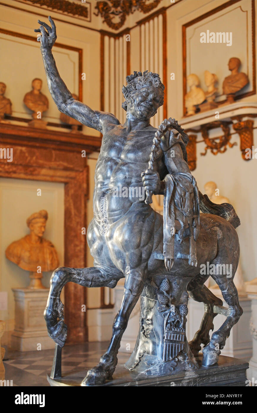 Statue of Young Centaur signed by Aristeas and Papias from Hadrian's ...