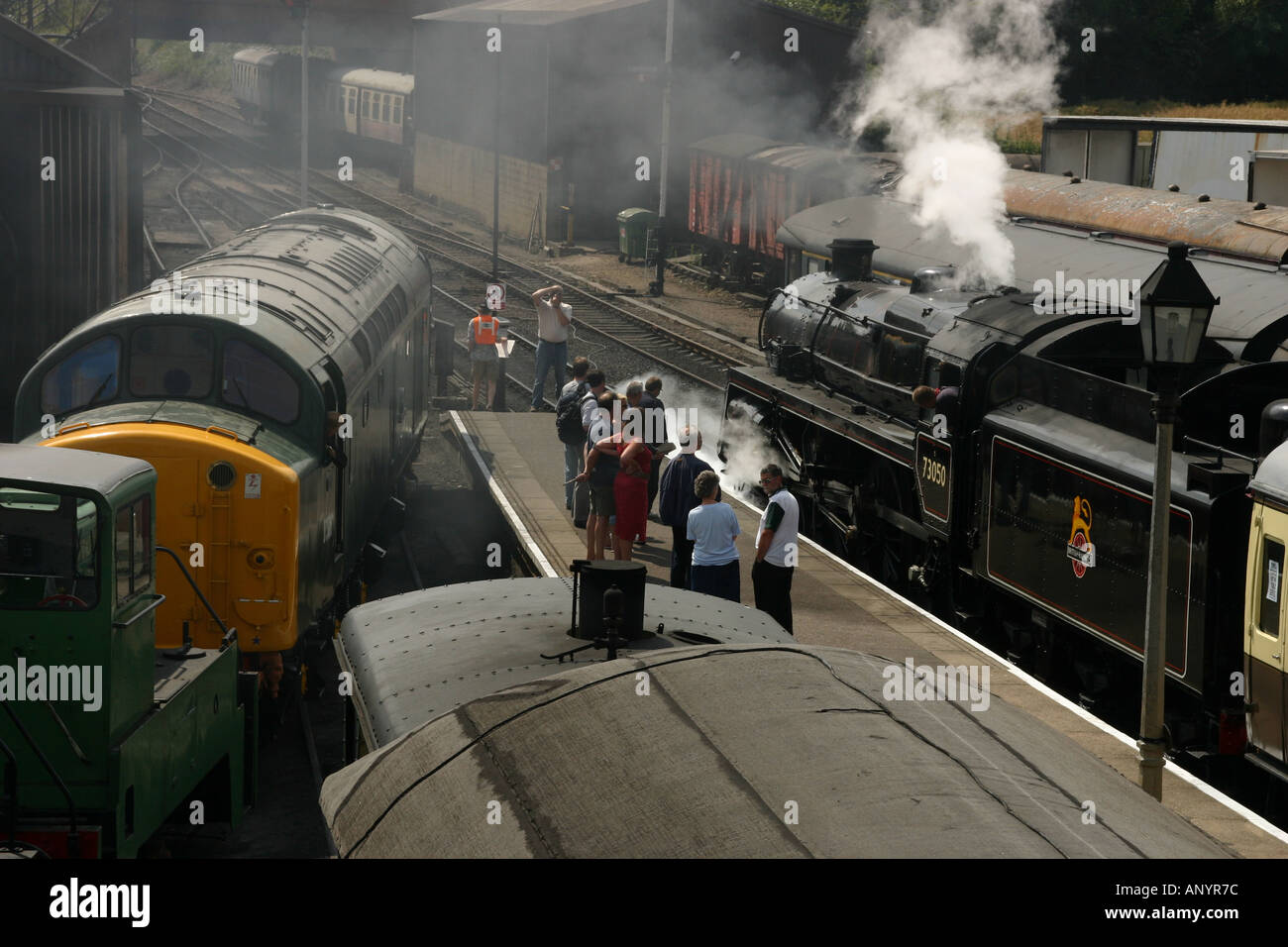 Preserved Steam and Diesel Locomotives at the Nene Valley Railway Stock ...