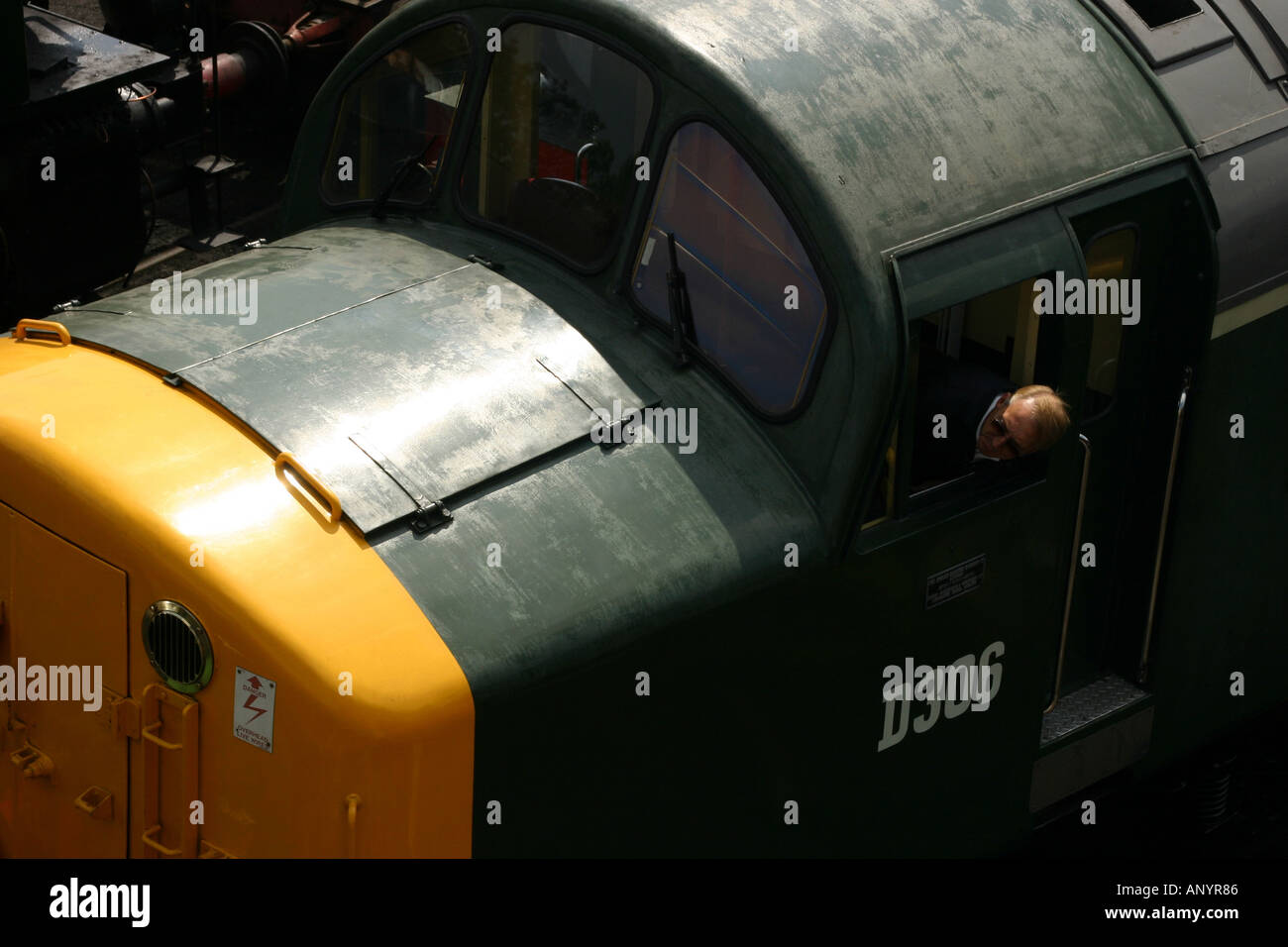 Top view diesel train engine hi-res stock photography and images - Alamy