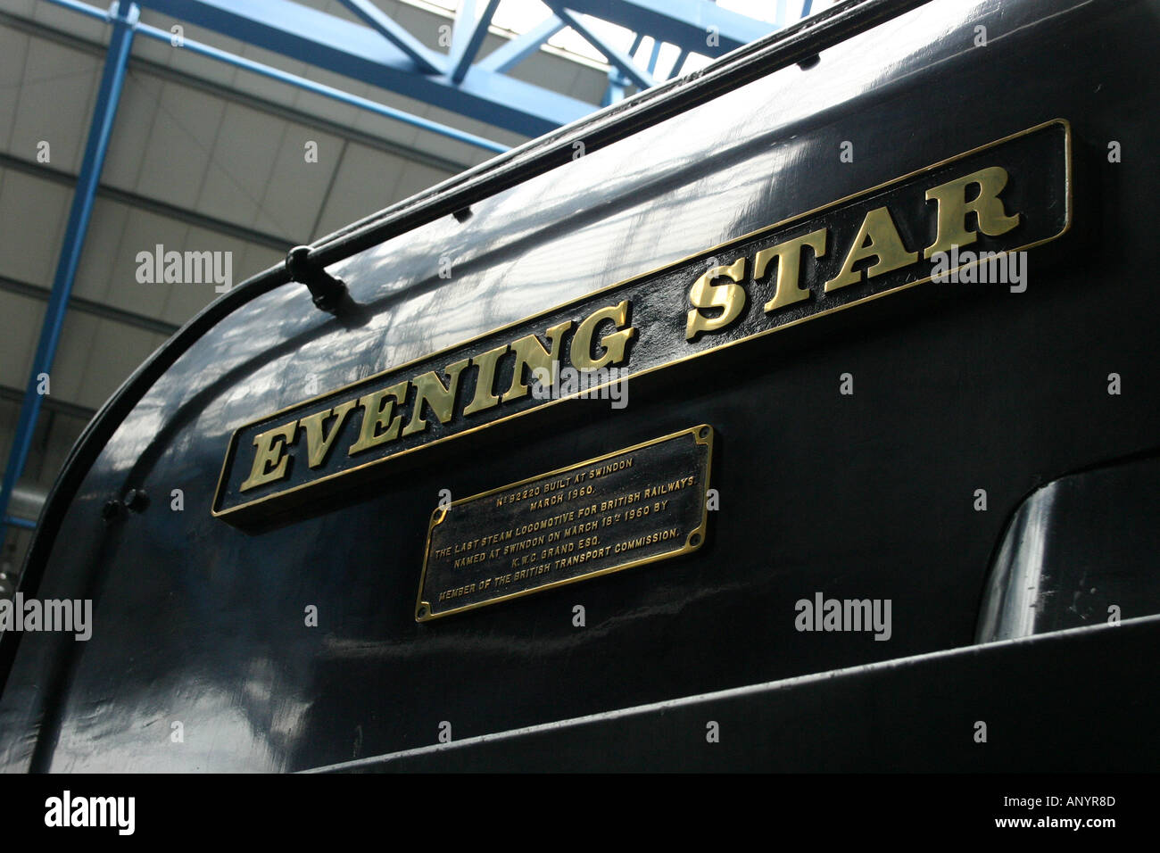 Evening Star The Last Steam Locomotive Built in Britain Stock Photo - Alamy