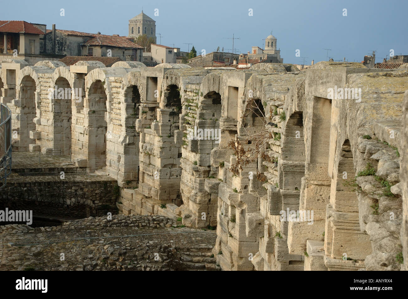 France, Arles, Provence, Roman amphitheatre Stock Photo - Alamy