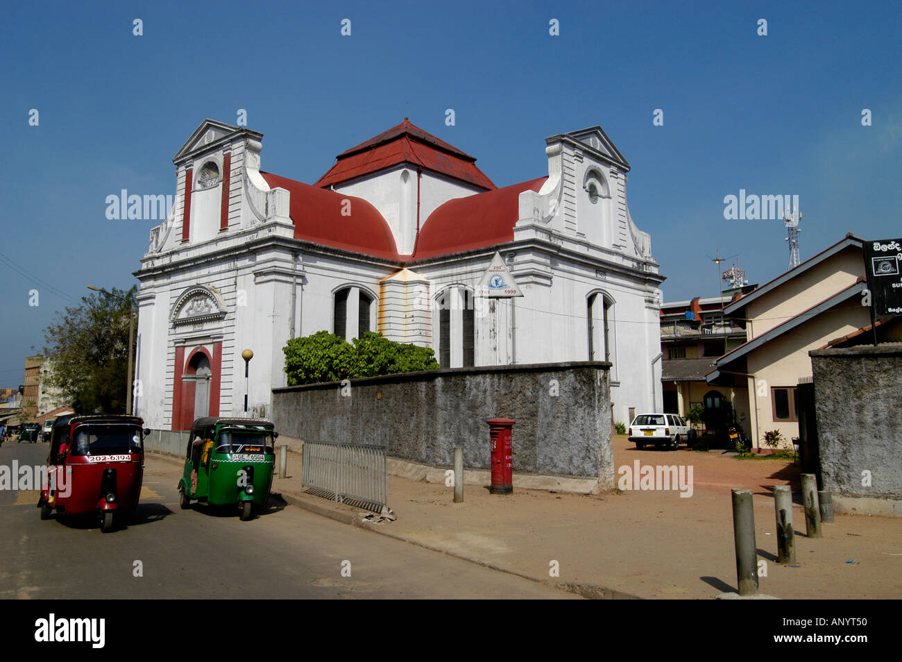 Sri Lanka Colombo Wolvendaal Church Stock Photo - Alamy