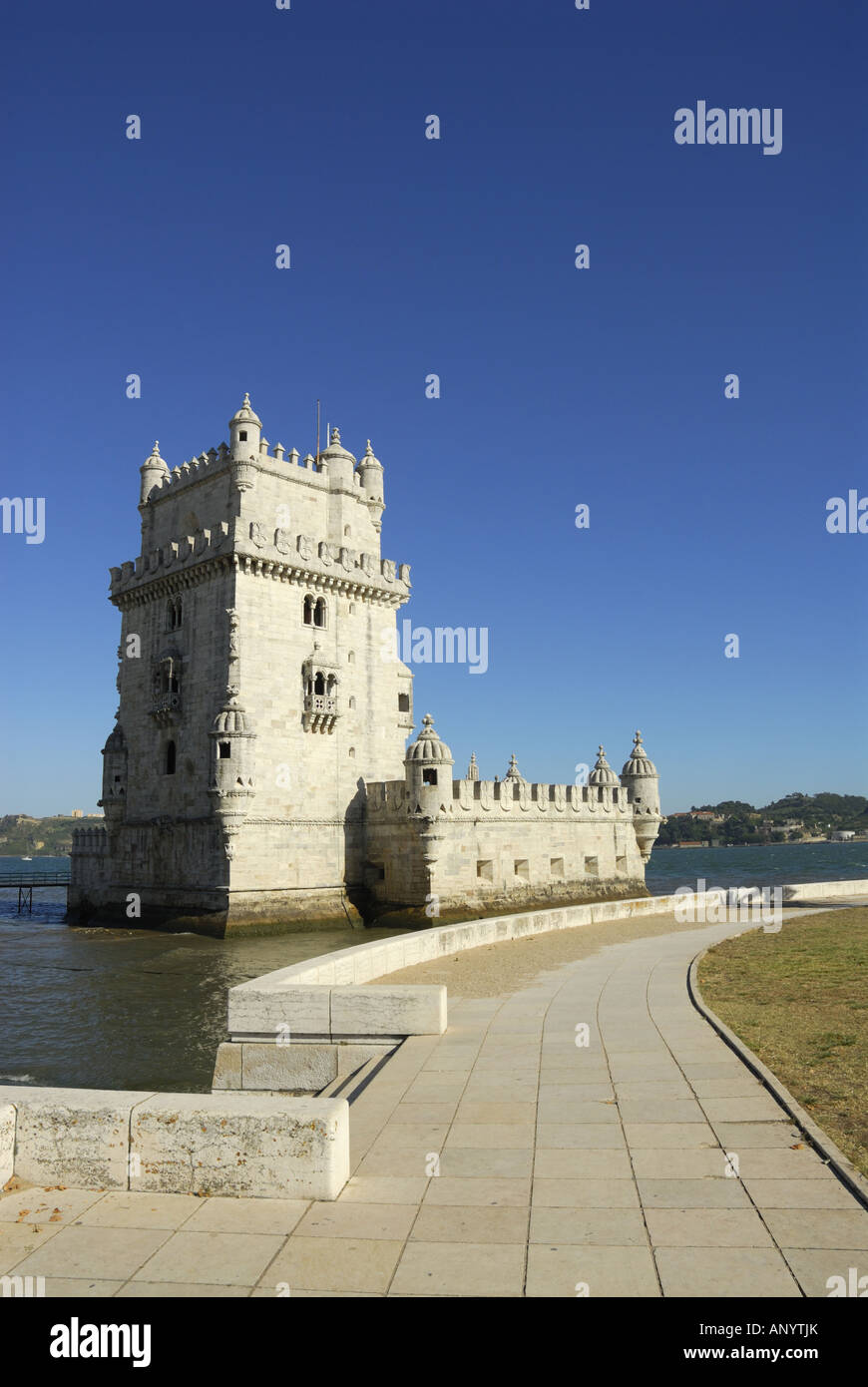Belem tower fortified moorish hi-res stock photography and images - Alamy