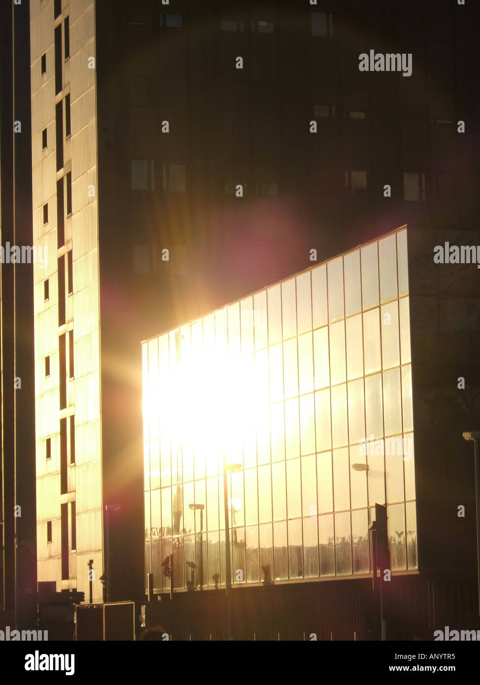 glass office block Stock Photo - Alamy