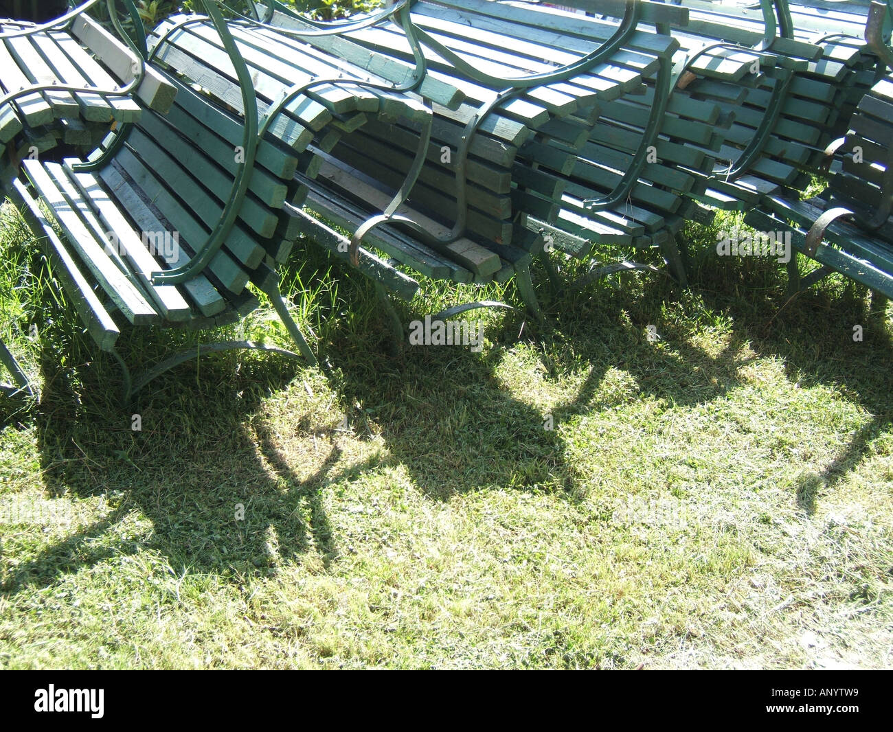 Preparation concept idea grass odd unusual pile piled up hi-res stock ...