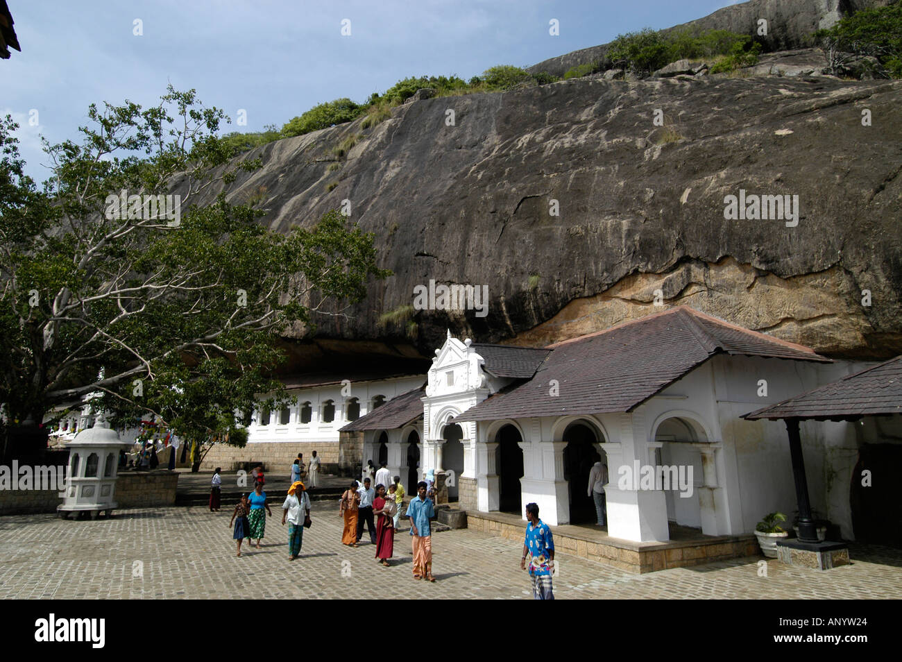Dambulla cave temple It is the largest and best preserved cave temple ...