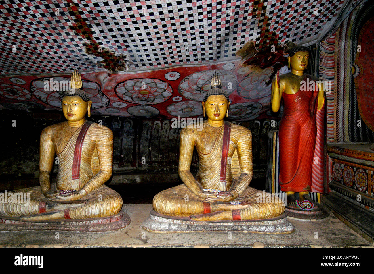 Dambulla cave temple It is the largest and best preserved cave temple ...