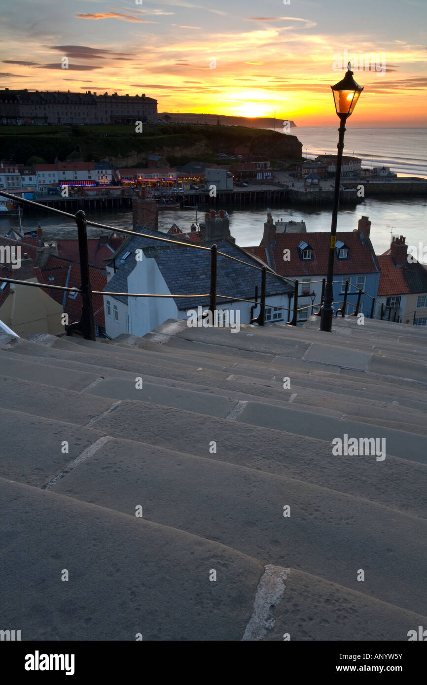 Abbey Steps, Whitby Stock Photo - Alamy