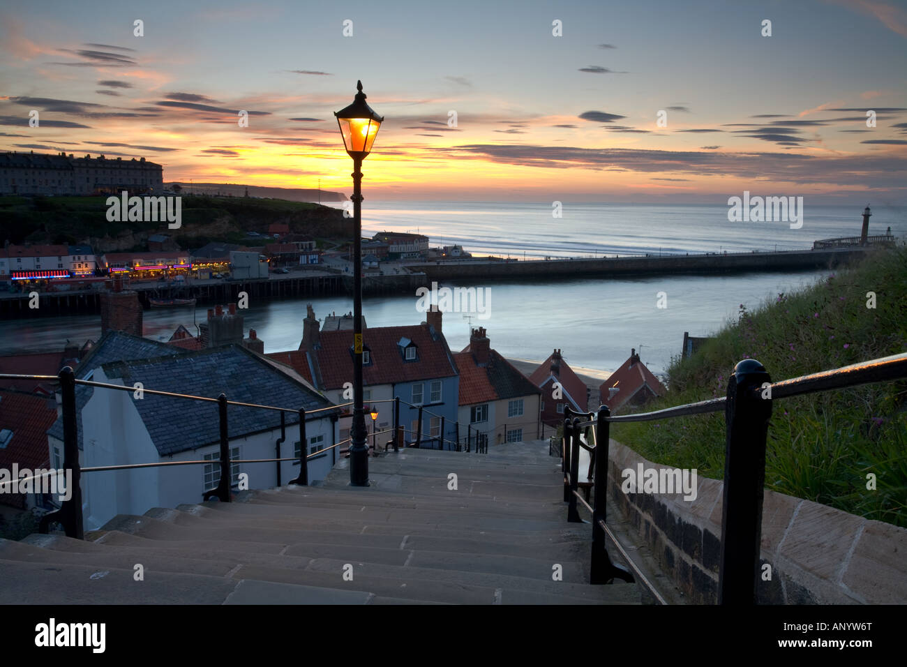 Abbey Steps, Whitby Stock Photo - Alamy