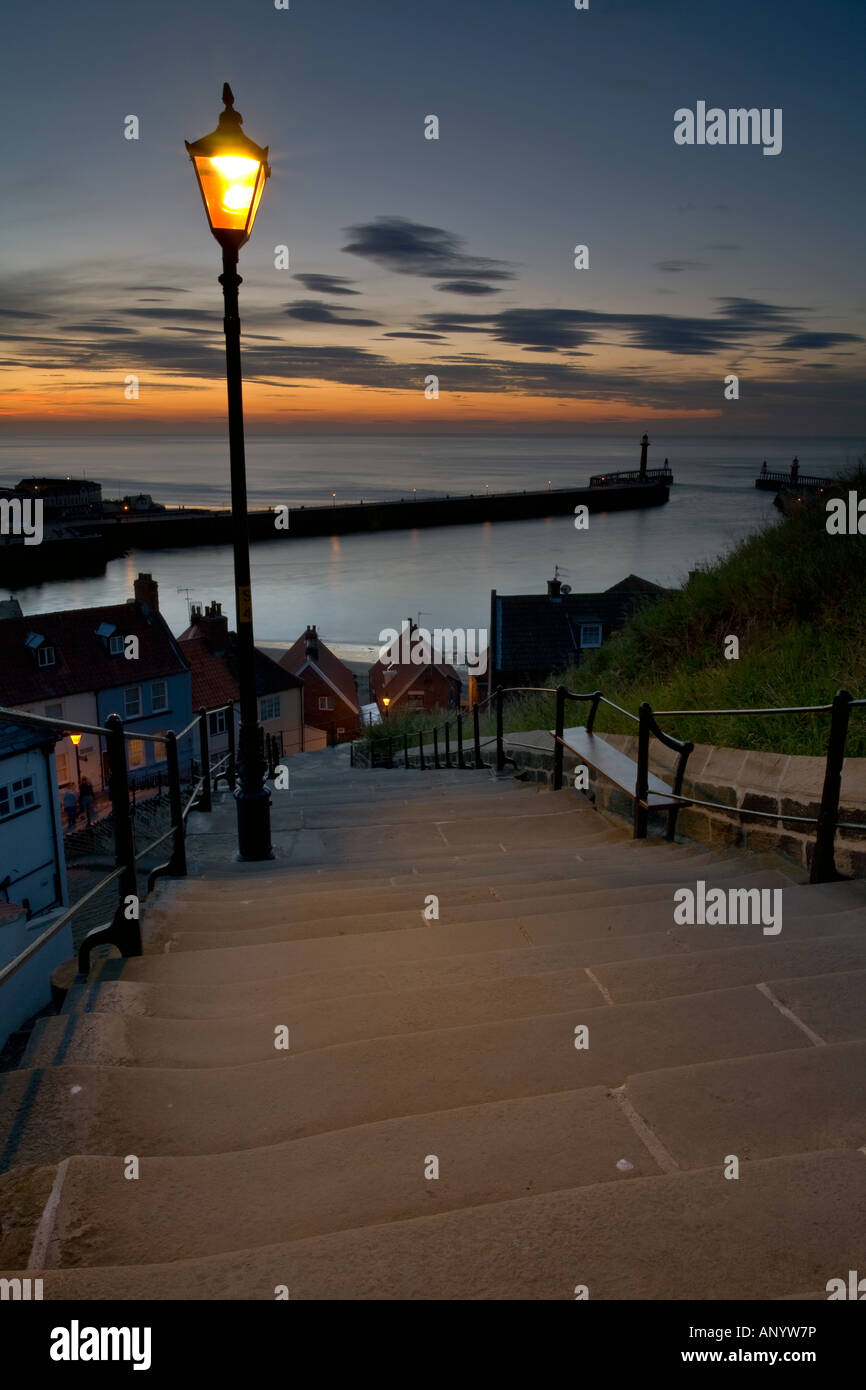 Abbey Steps, Whitby Stock Photo - Alamy