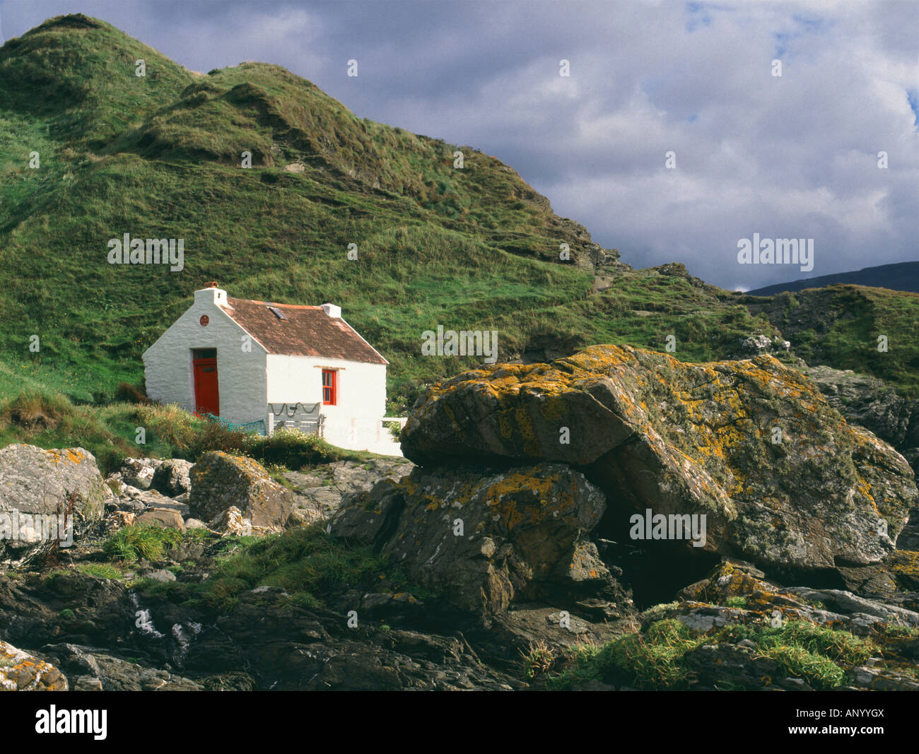 NIARBYL. ISLE OF MAN. ENGLAND. UK Stock Photo - Alamy