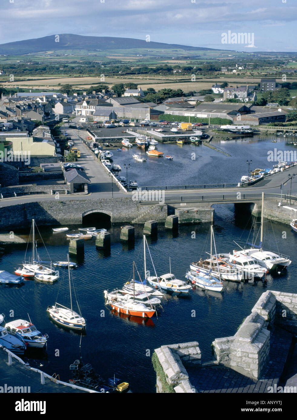 CASTLETOWN. ISLE OF MAN. ENGLAND. UK Stock Photo - Alamy