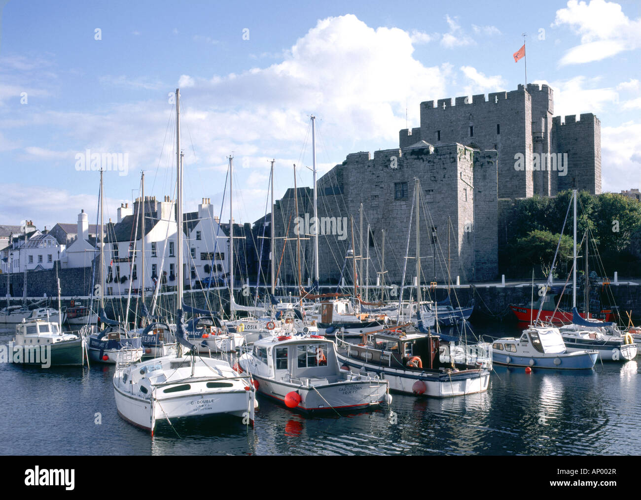 CASTLE RUSHTON. CASTLETOWN. ISLE OF MAN. ENGLAND. UK Stock Photo - Alamy
