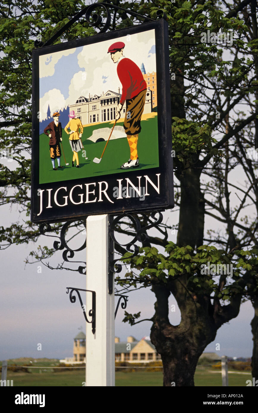 Old course hotel sign hi-res stock photography and images - Alamy