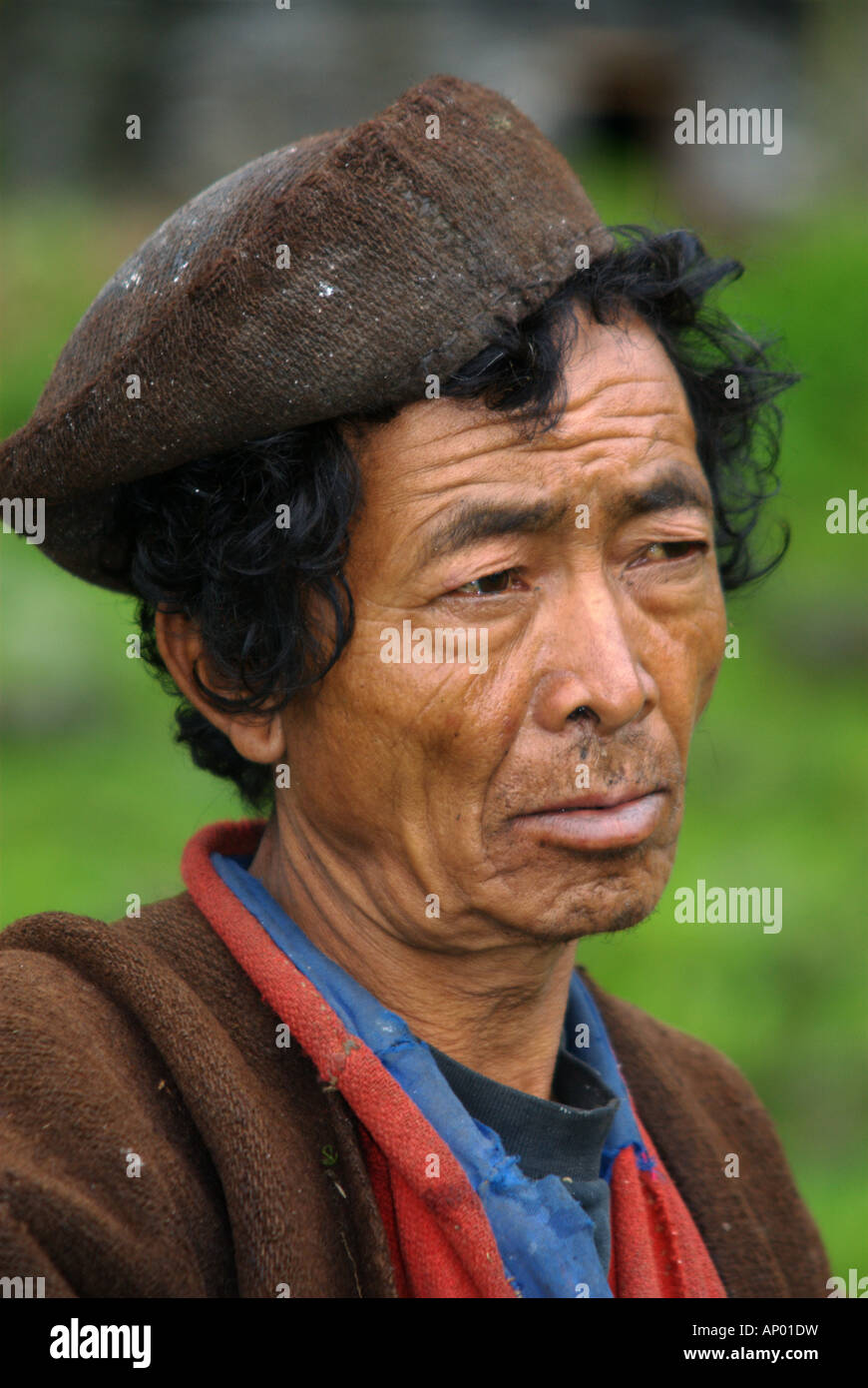 Tamang shepherd, Ganesh Himal, Nepal Stock Photo - Alamy