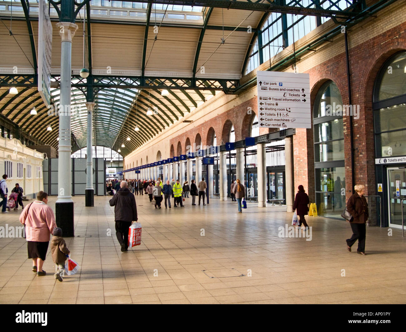 British train station signs hi-res stock photography and images - Alamy