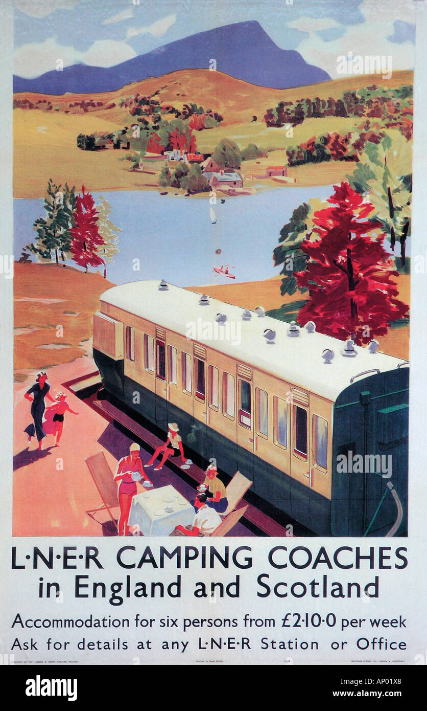 Lner poster hi-res stock photography and images - Alamy