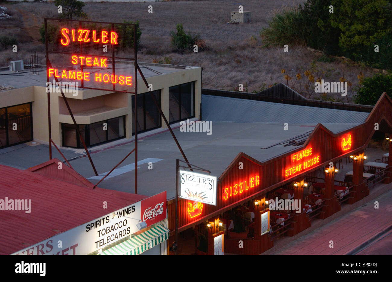 Sizzler restaurant steak hi-res stock photography and images - Alamy