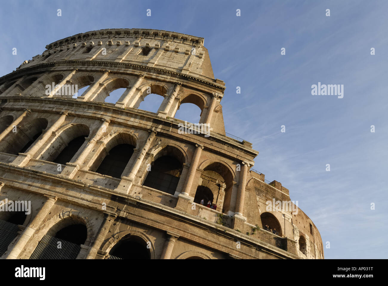 stunning view of the roman colosseum Stock Photo - Alamy